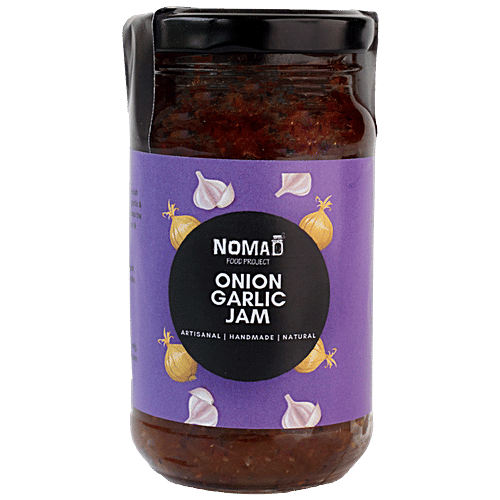 Buy Nomad Food Project Onion Garlic Jam Online at Best Price of Rs 300 ...