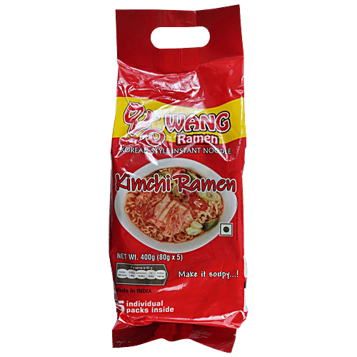 Buy WANG RAMEN Korean Style Instant Noodles - Kimchi Ramen Online at ...