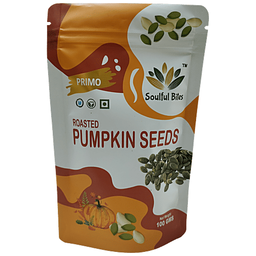 Buy Soulful Bites Roasted Pumpkin Seed - Primo Online at Best Price of ...