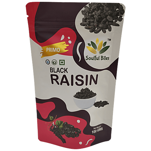 Buy Soulful Bites Black Raisin/Kismis - Primo Online at Best Price of ...