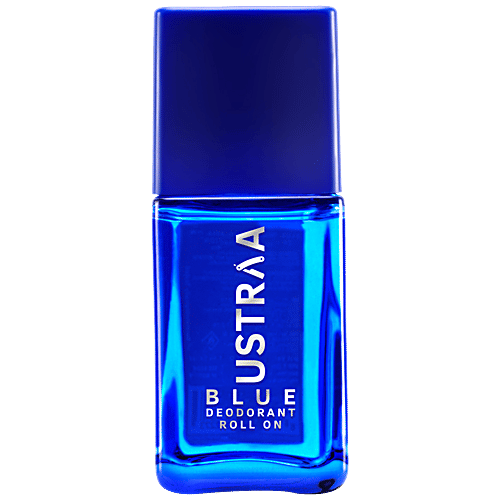 Buy Ustraa Deodorant Roll On - Blue, 24-Hour Protection, Plant Based ...