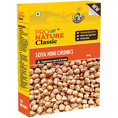 Buy Pro Nature Classic Soya Mini Chunks/Soya Badi - Protein Rich Online ...