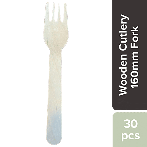 Buy Chuk Wooden Cutlery - Fork Online at Best Price of Rs 89 - bigbasket