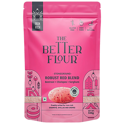 Buy The Better Flour Robust Red Blend Flour - Stoneground, Beetroot ...