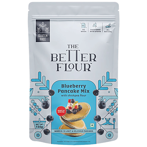 Buy The Better Flour Blueberry Pancake Mix - With Chickpea Flour Online ...