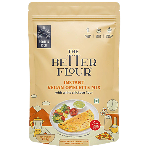 Buy The Better Flour Instant Vegan Omelette Mix - Ready To Cook Online ...