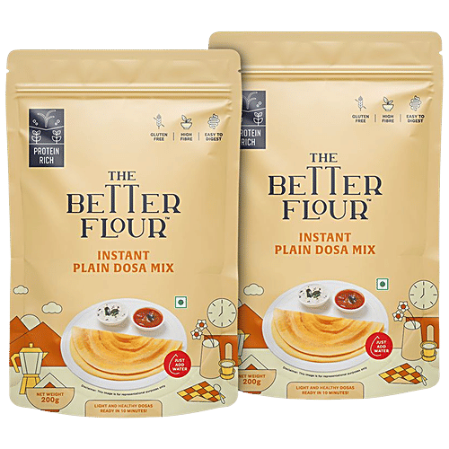 Buy The Better Flour Instant Plain Dosa Mix Online at Best Price of Rs ...