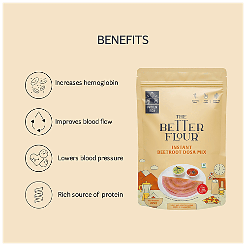Buy The Better Flour Instant Beetroot Dosa Mix Online at Best Price of ...