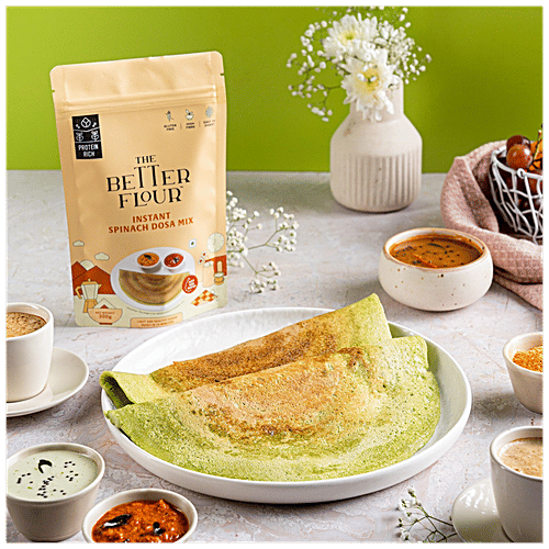 Buy The Better Flour Instant Spinach Dosa Mix Online at Best Price of ...
