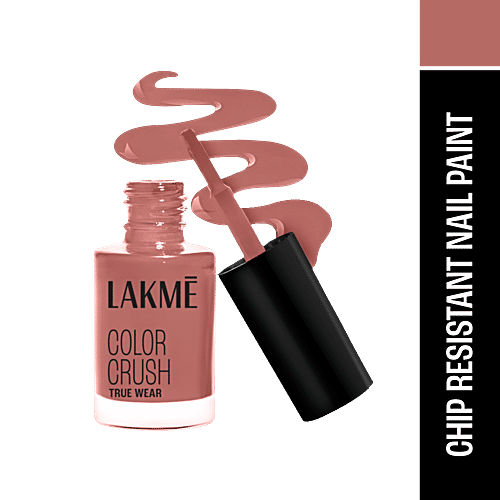 Buy Lakme True Wear Color Crush Nail Paint - Long Lasting & Vibrant ...