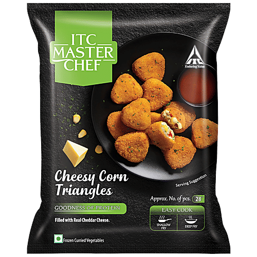Buy ITC Master Chef Cheesy Corn Triangles - With Goodness Of Protein ...