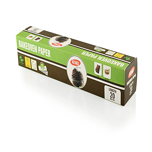 Buy Koko Bake Oven Paper - 20 m Online at Best Price of Rs 269 - bigbasket