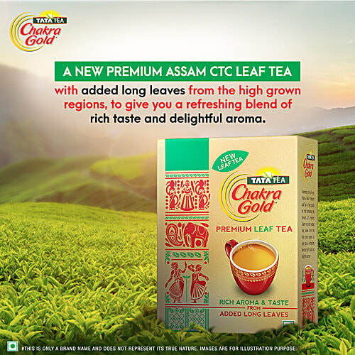 Buy Tata Tea Chakra Gold Premium Leaf Tea - Rich Aroma & Taste Online ...