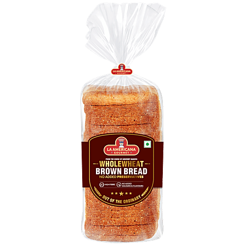 Buy LA Americana Whole Wheat Brown Bread Online at Best Price of Rs 54 ...