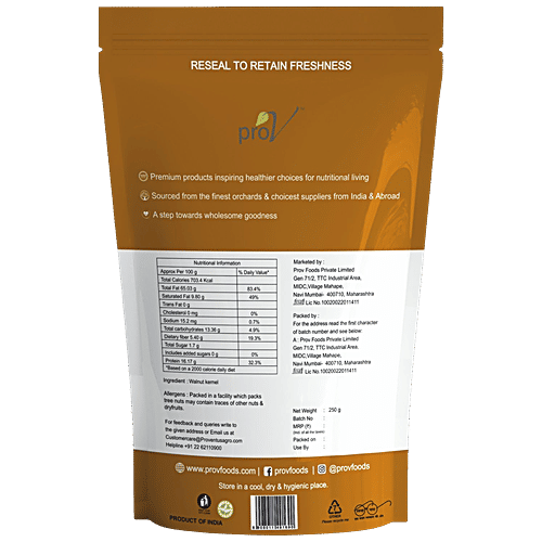 Buy ProV Premium Walnut - Extra Light Halves Online at Best Price of Rs ...