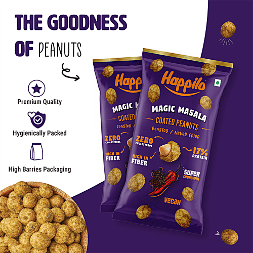 Buy Happilo Magic Masala Coated Peanuts Online at Best Price of Rs 20 ...