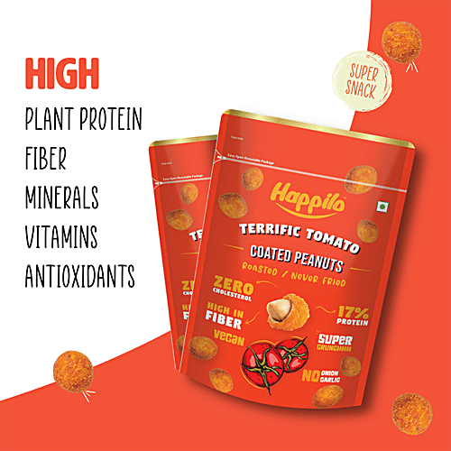 Buy Happilo Terrific Tomato Coated Peanuts Online at Best Price of Rs ...