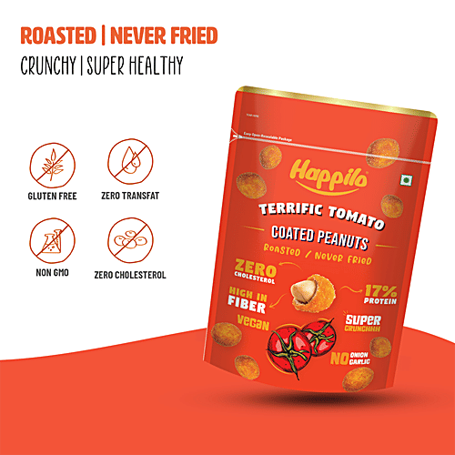 Buy Happilo Terrific Tomato Coated Peanuts Online at Best Price of Rs ...
