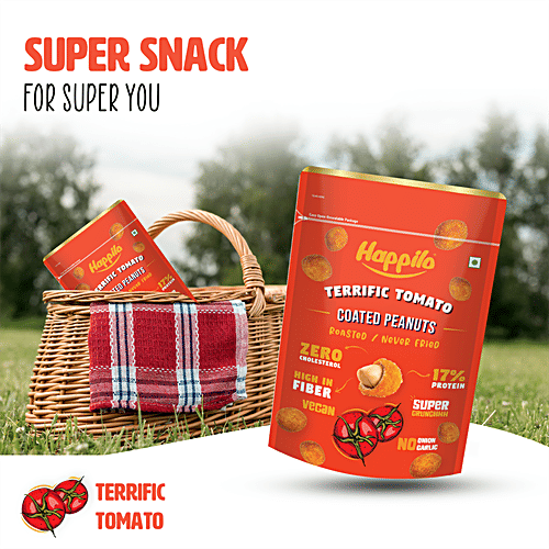 Buy Happilo Terrific Tomato Coated Peanuts Online at Best Price of Rs ...