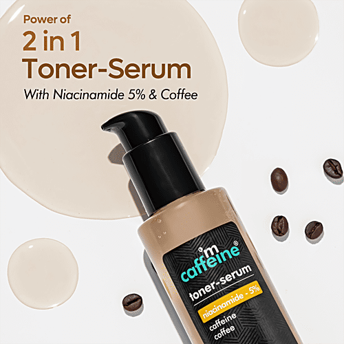 Buy mCaffeine Toner Serum - Niacinamide 5% & Coffee Online at Best ...