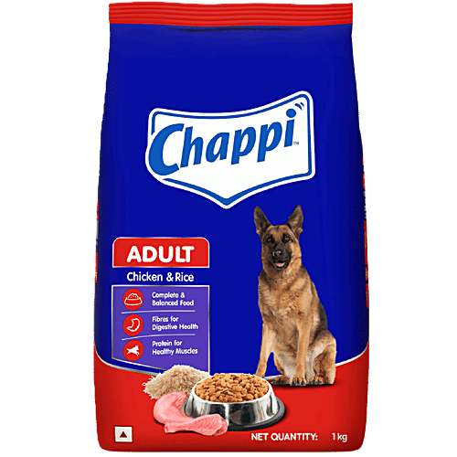 Buy Chappi Adult Dry Dog Food - Chicken & Rice Online at Best Price of ...