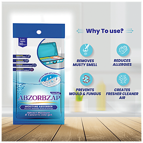 Buy Absorbzap Moisture Absorber Online at Best Price of Rs 110 - bigbasket