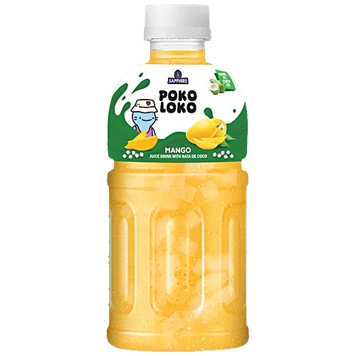 Buy Sapphire Poko Loko Mango Flavoured Juice Drink With Nata De Coco ...
