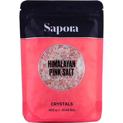 Buy Sapora Himalayan Pink Salt Crystals Online at Best Price of Rs 75 ...