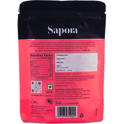 Buy Sapora Himalayan Pink Salt Granules Online at Best Price of Rs 39 ...