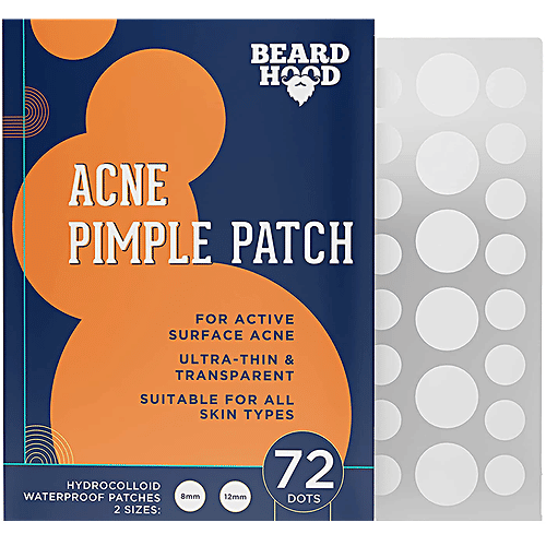 Buy BEARDHOOD Acne Pimple Patch - 72 Dots Online at Best Price of Rs ...