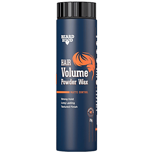 Buy Beardhood Hair Volume Powder Wax - Matte Control Online at Best ...