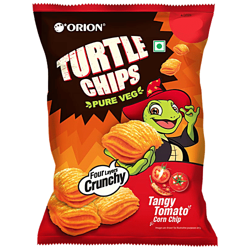 Buy Orion Turtle Chips - Tangy Tomato Online at Best Price of Rs 57 ...
