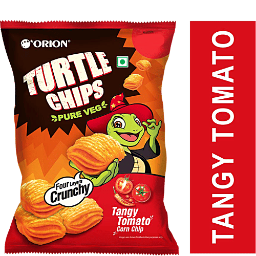 Buy Orion Turtle Chips - Tangy Tomato Online at Best Price of Rs 42 ...