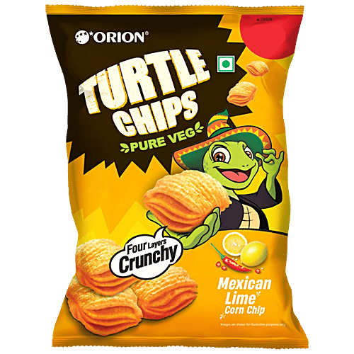Buy Orion Turtle Chips - Mexican Lime Online at Best Price of Rs 60 ...