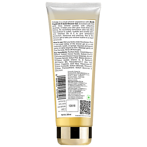 Buy Body Cupid 24K Gold Shower Gel Online at Best Price of Rs 328.06 ...
