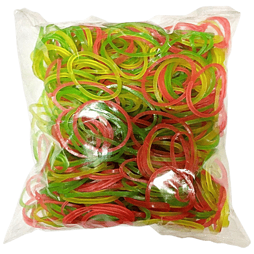Buy CS Rubber Bands - Nylon, Assorted Colour, 5 cm Online at Best Price ...