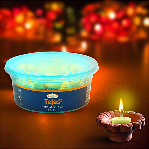 Buy Shubhkart Tejas Pure Ghee Wicks/Diya Online at Best Price of Rs 185 ...