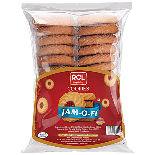 Buy RCL Jam-O-Fi Cookies - Eggless, Yeastless Online at Best Price of ...