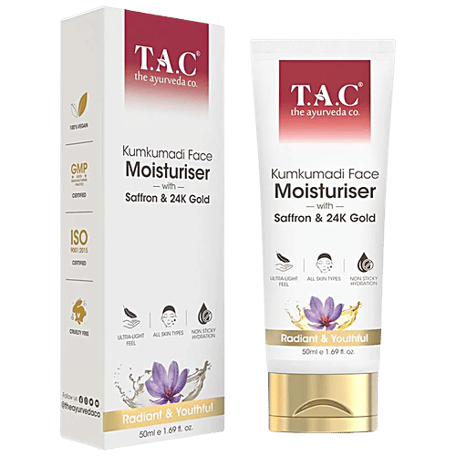 Buy TAC - The Ayurveda Co. Kumkumadi Face Moisturiser With Saffron ...