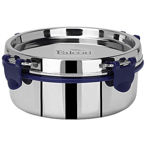 Buy PddFalcon Stainless Steel Eco Nxt Container - Air-Tight, Silver ...