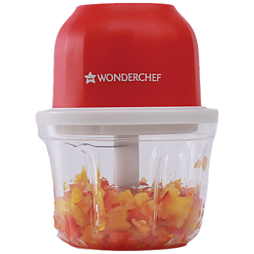 Buy Wonderchef Zippy Cordless Chopper, Battery Operated Online at Best ...