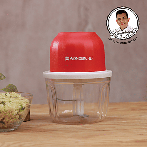 Buy Wonderchef Zippy Cordless Chopper, Battery Operated Online at Best ...