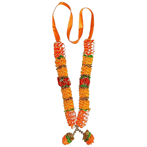 Buy CS Flower Garland/Phool Mala - 31 cm, Assorted, 002 Online at Best ...