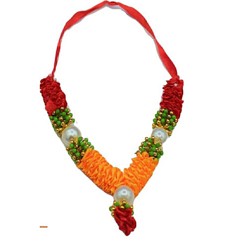 Buy Creative Space Flower Garland/Phool Mala - 31 cm, Assorted, 002 ...