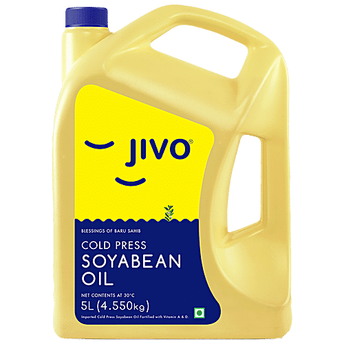 Buy Jivo Cold-Pressed Soyabean Oil Online at Best Price of Rs 1000.4 ...