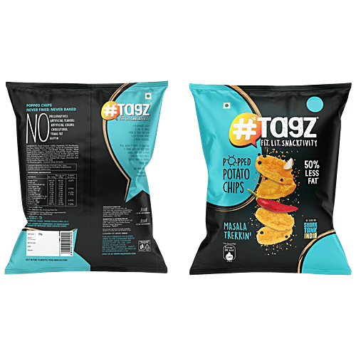 Buy tagz Masala Trekkin' Popped Potato Chips Online at Best Price of Rs ...