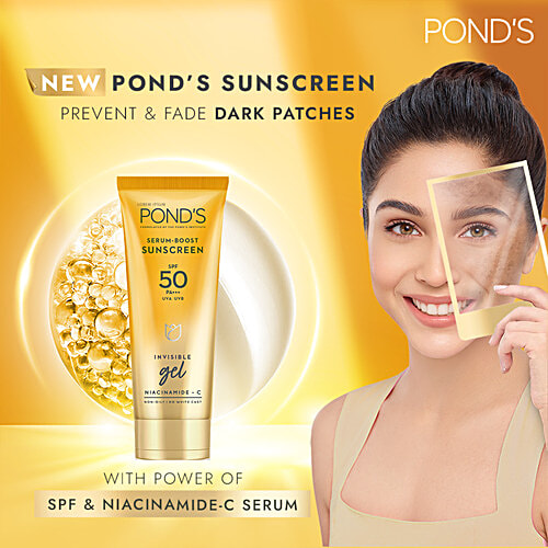 Buy Ponds Serum-Boost Sunscreen Gel SPF 50 PA+++ Online at Best Price of Rs 292.50 - bigbasket