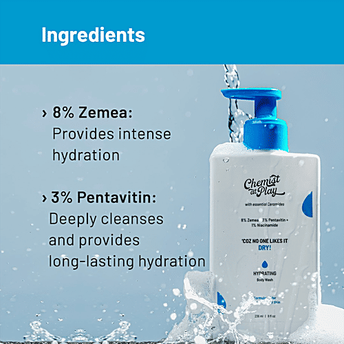 Buy Chemist At Play Hydrating Body Wash - With Essential Ceramides, 5% ...
