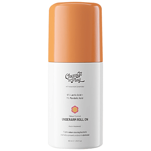 Buy Chemist At Play Odour Control Under Arm Roll On - Peach Fragrance ...
