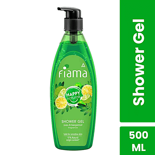 Buy Fiama Happy Naturals Yuzu & Bergamot Fragrance Shower Gel Online at Best Price of Rs 349.3 ...